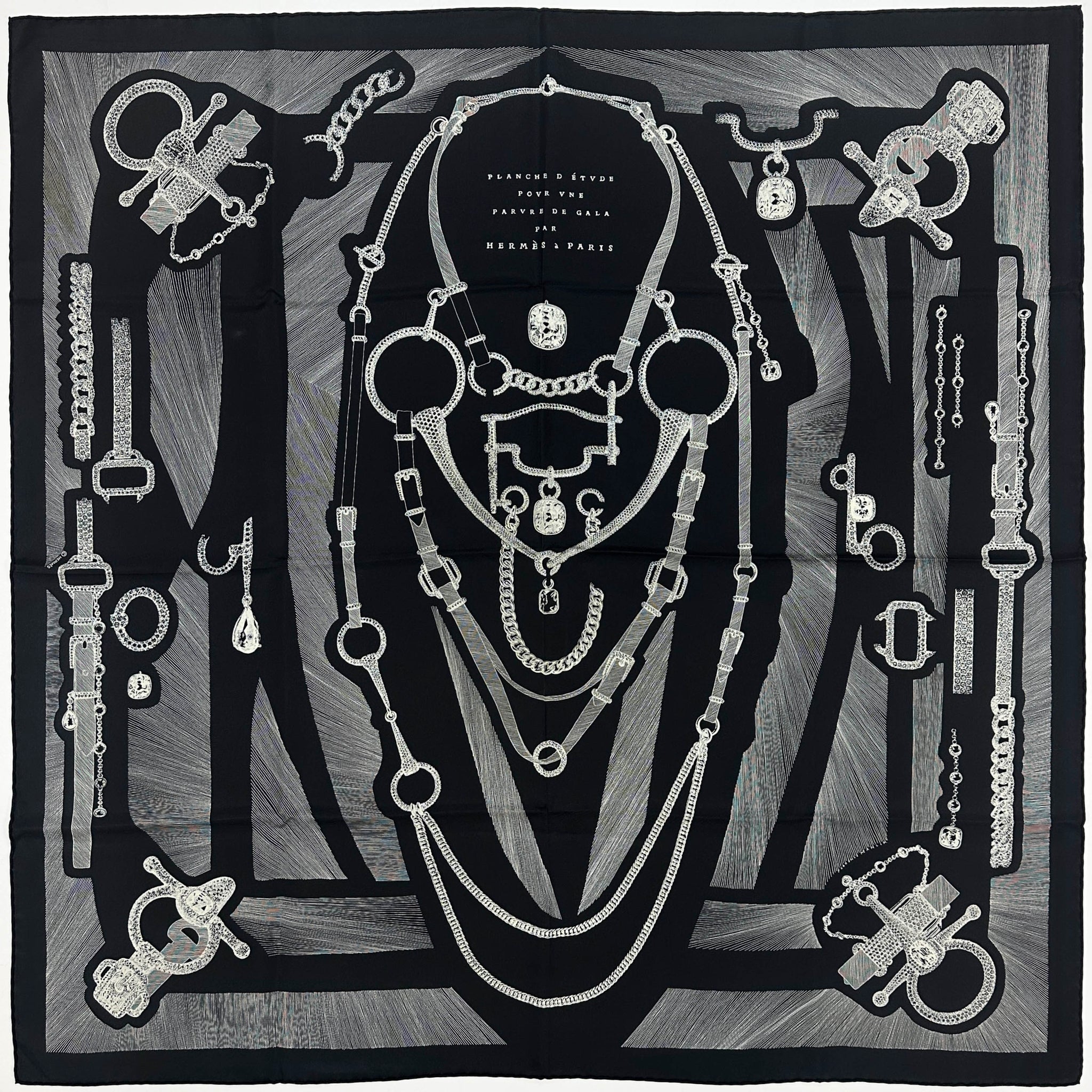 Hermès Étude Pour Une Parure de Gala 90