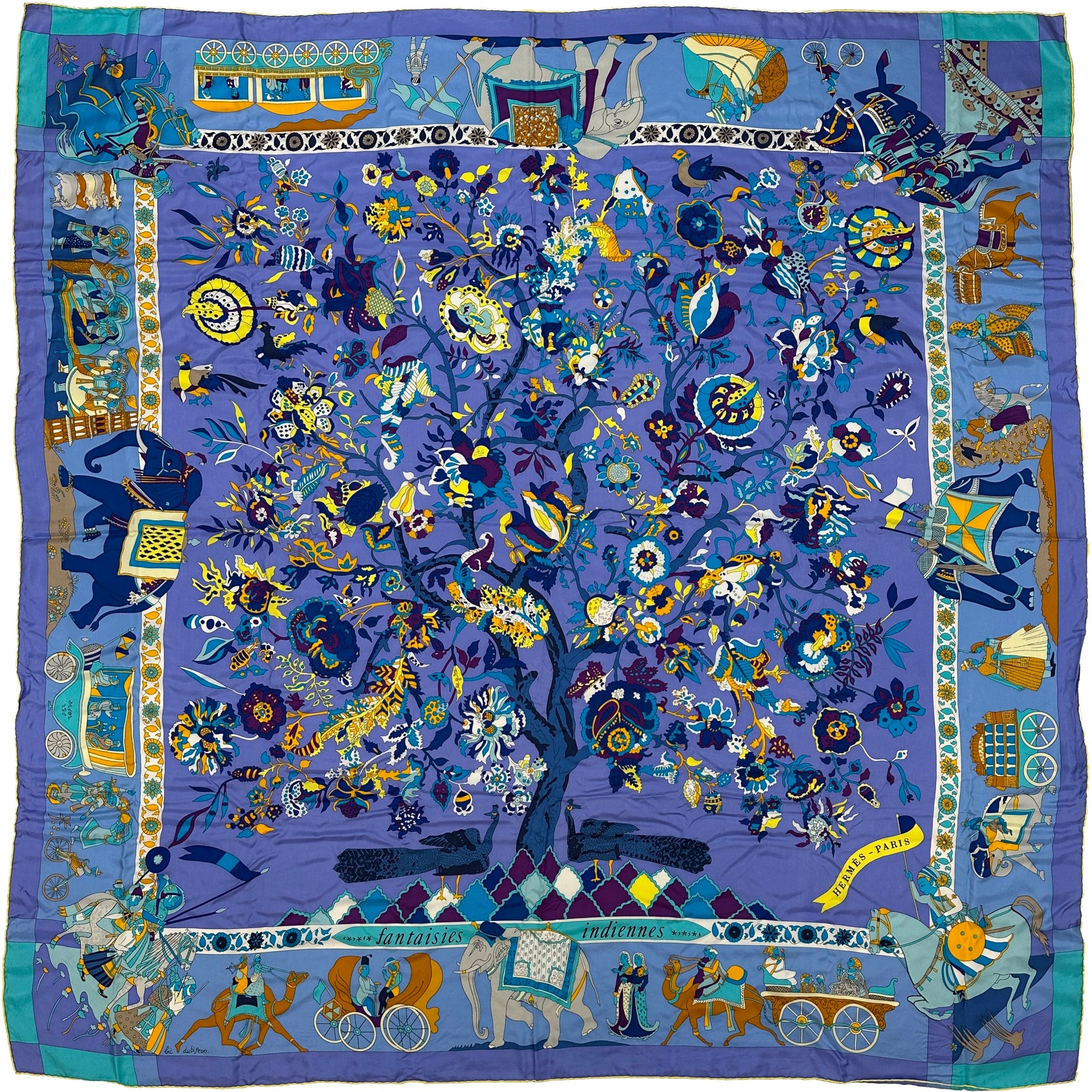 Hermès Fantaisies Indiennes Silk 140