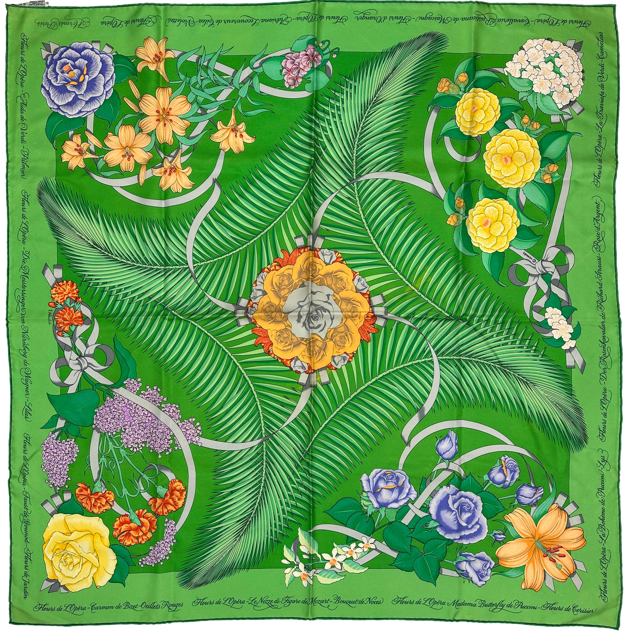 Hermès Fleurs de L’Opéra 90