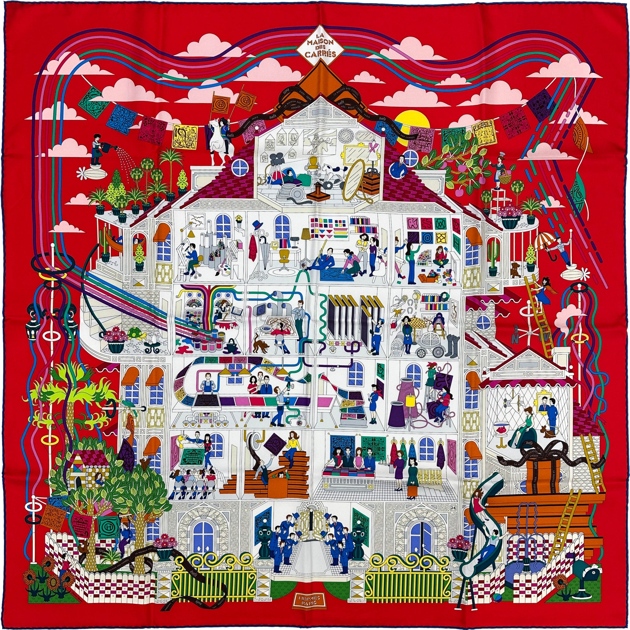 Hermès La Maison des Carrés 90