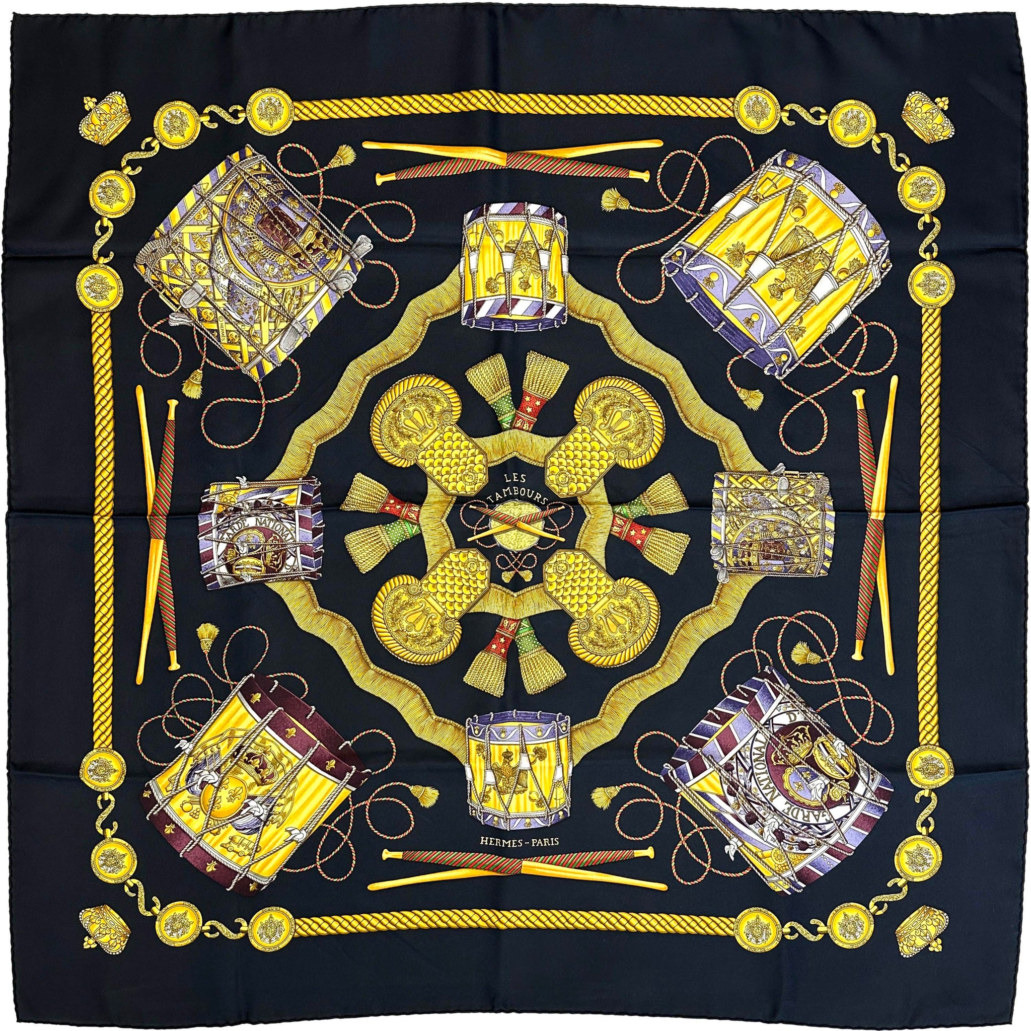 Hermès Les Tambours 90