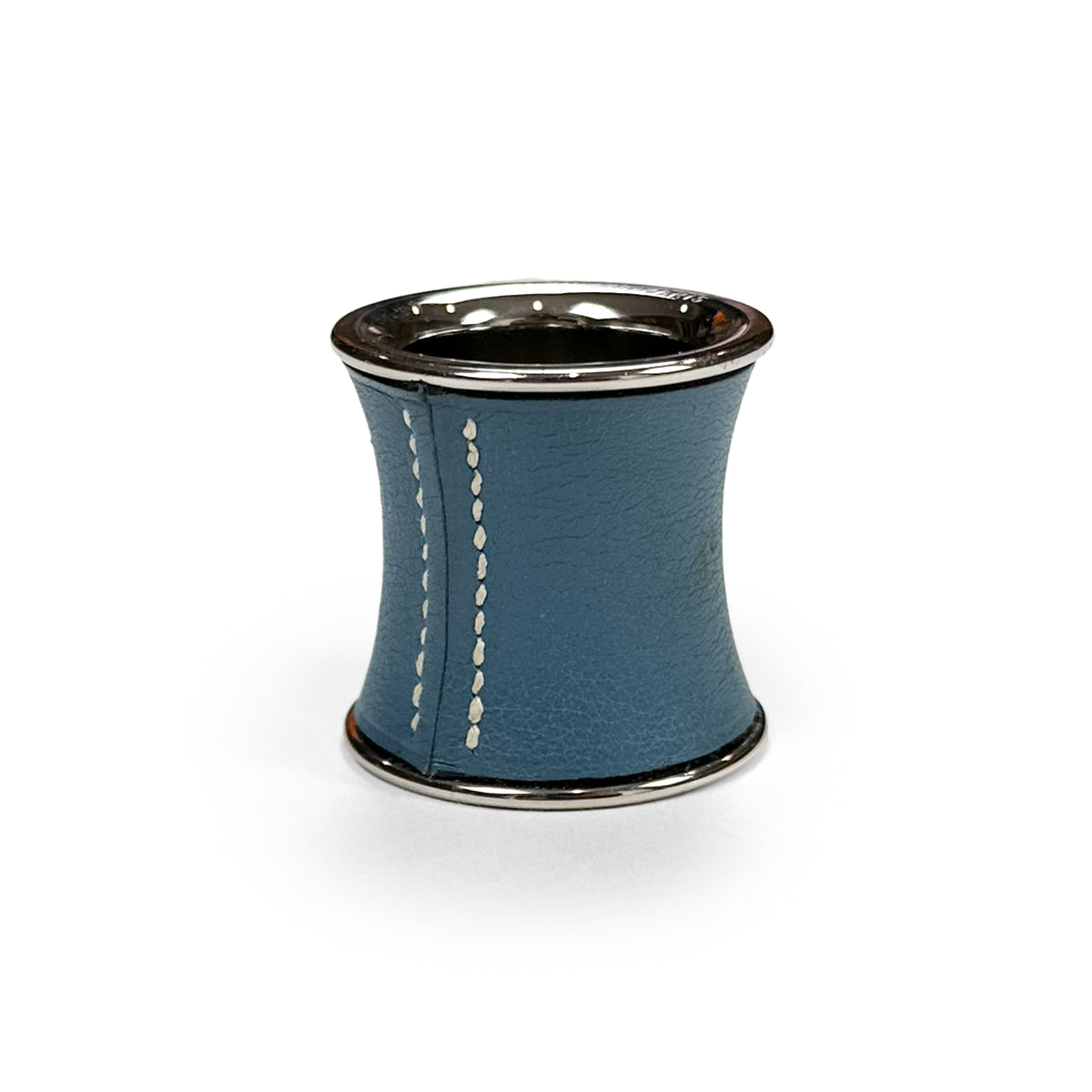 Hermès Leather Scarf Ring