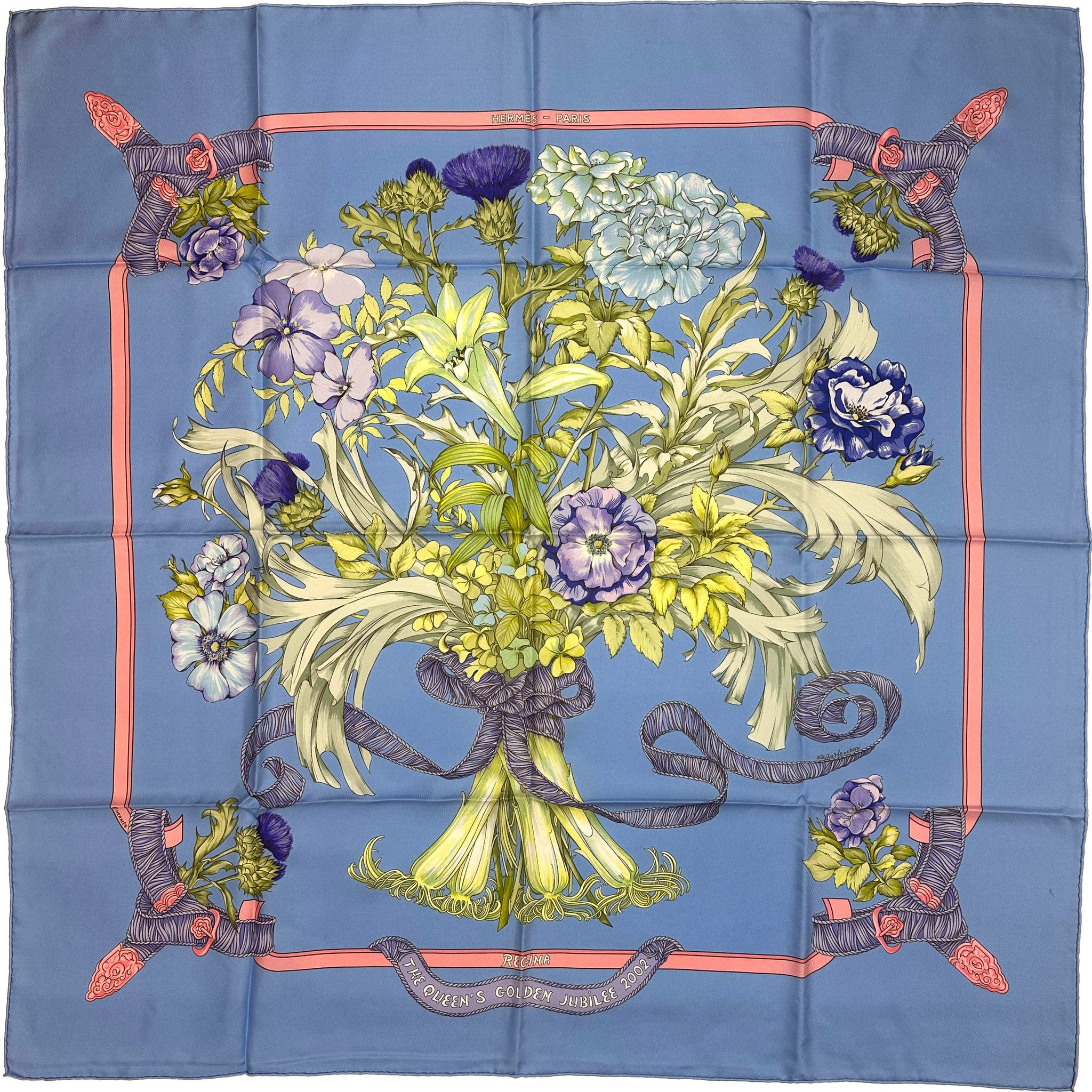 Hermès Regina Special Edition The Queens Golden Jubilee 90