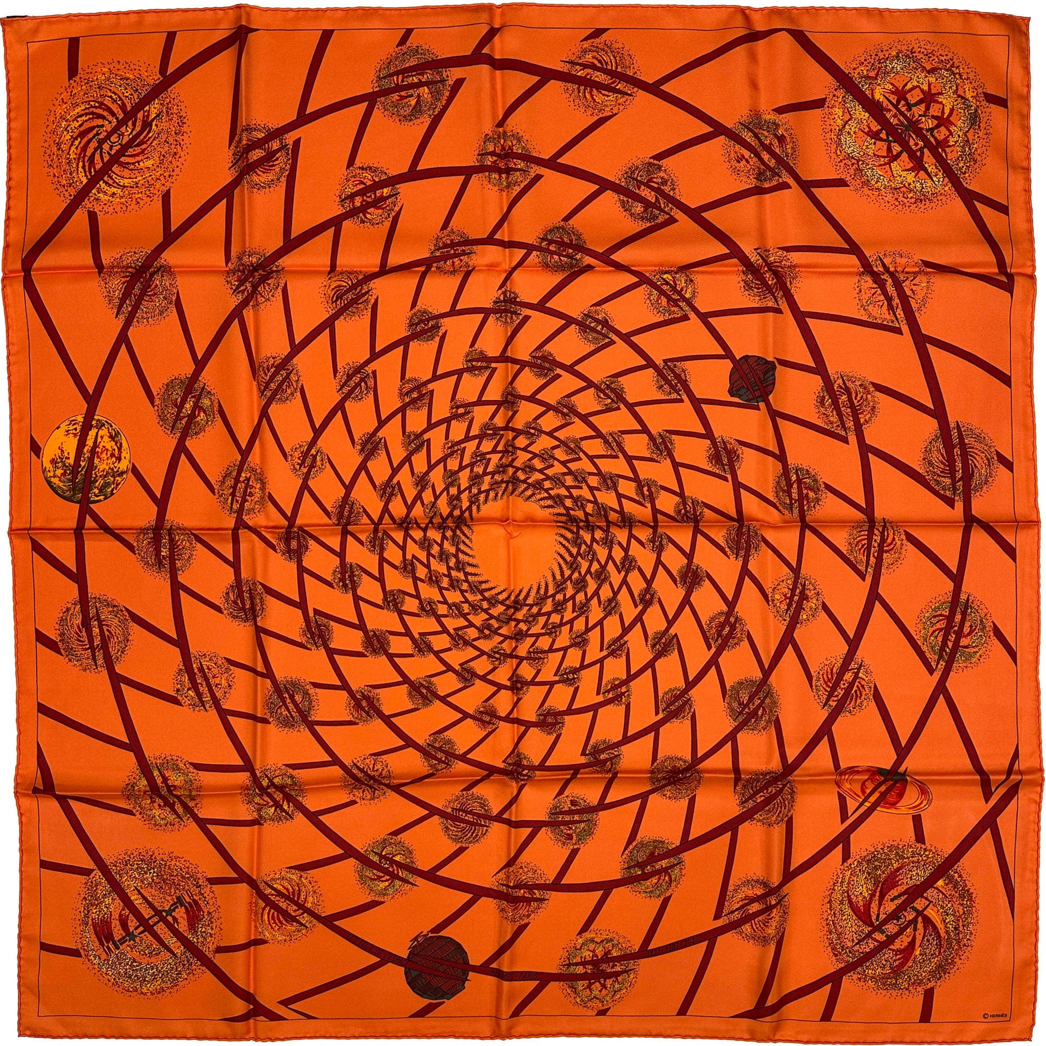 Hermès Feux de l'espace 90